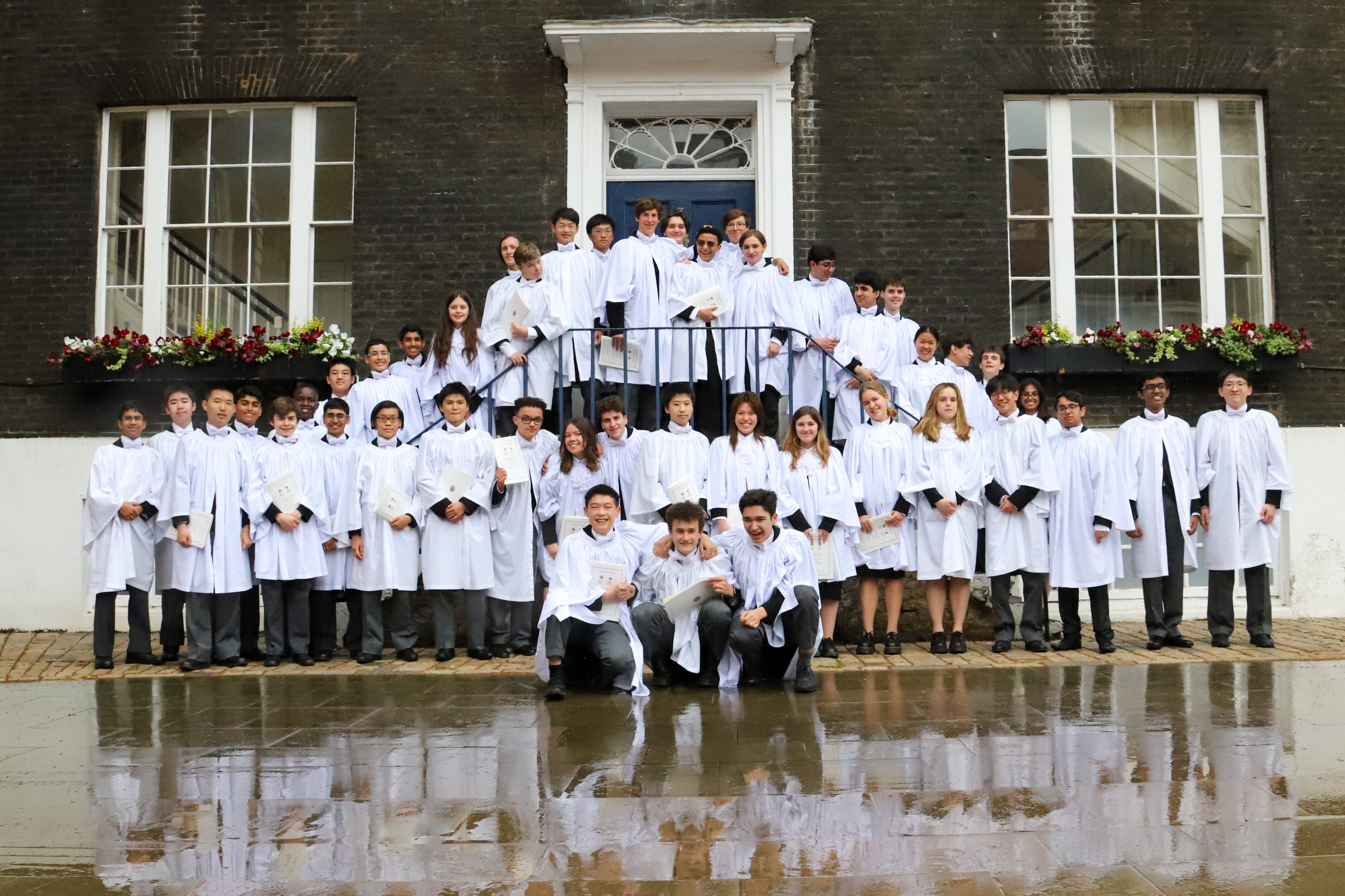 King's Scholars take part in the Coronation of King Charles III ...